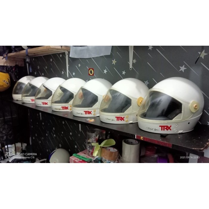 Jual HELM HONDA TRX DUAL TYPE MULUS, HELM TRX MULUS, HELM JADUL MURAH ...