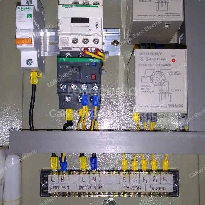 Jual Panel Pompa Submersible/Satelit 2Hp/1Phase.Komponen Schneider ...
