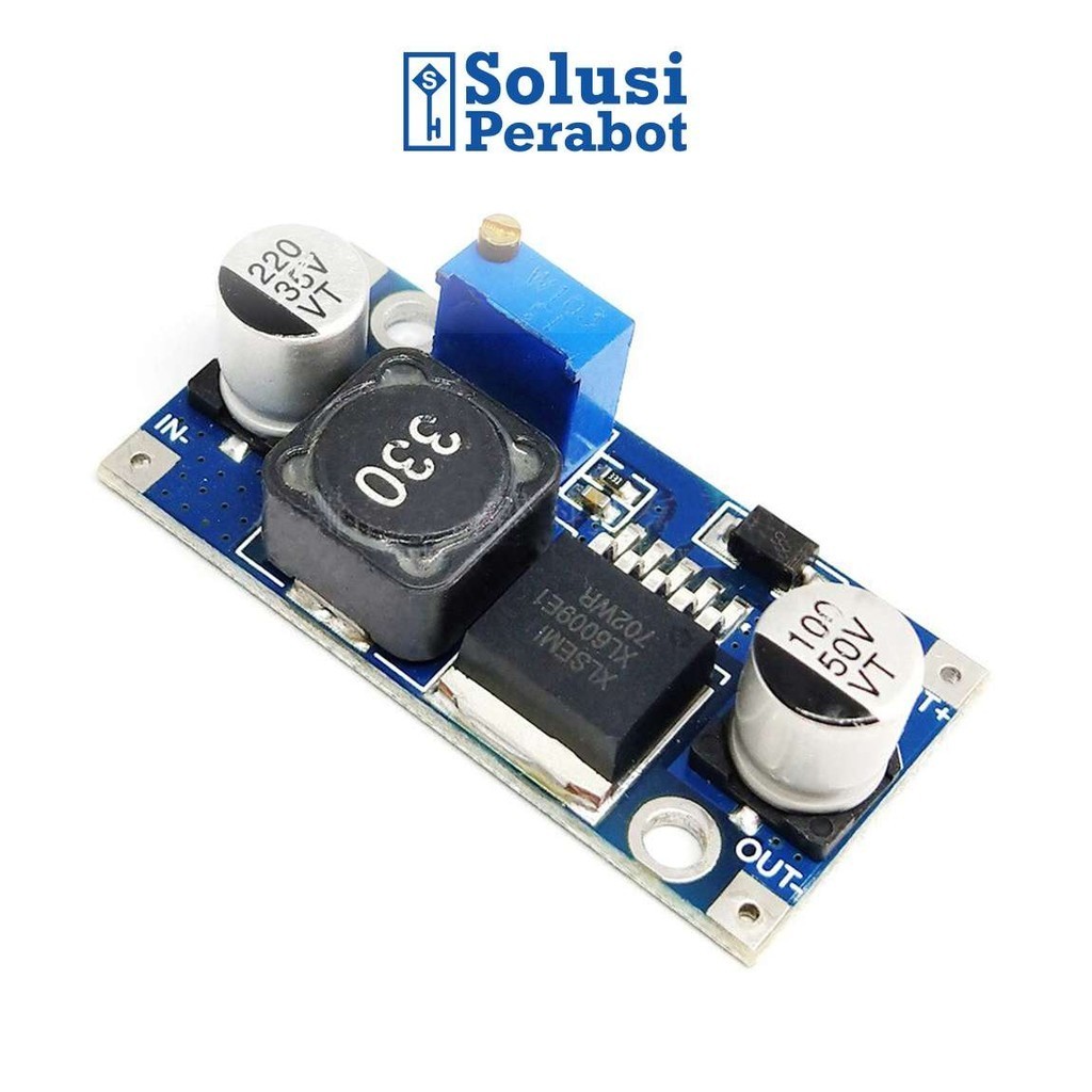 Jual Step Up DC-DC 4A XL6009 4V-32V ke 5V-35V SP / XL6009E1 LM2577 DC ...