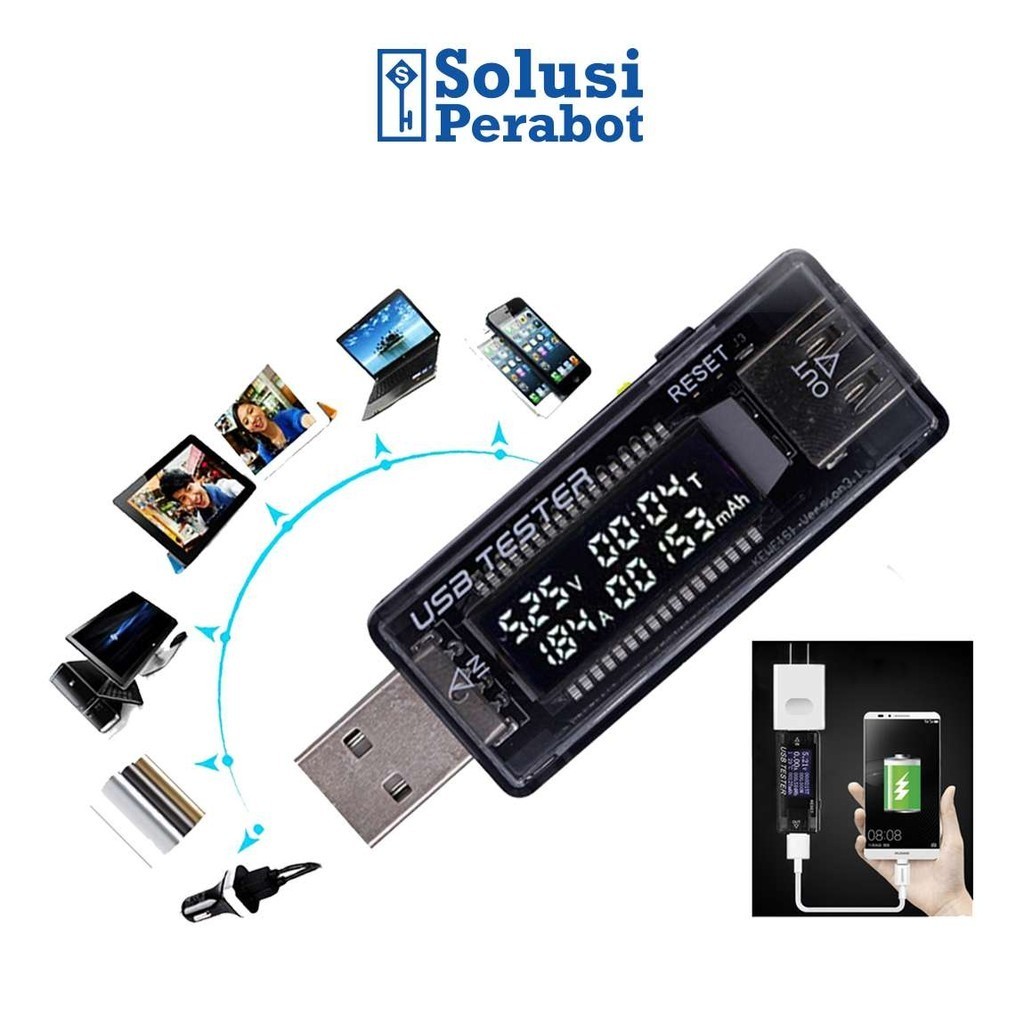 Jual USB Charger Doctor KWS-V21 SP / Tester Power Current Voltage ...