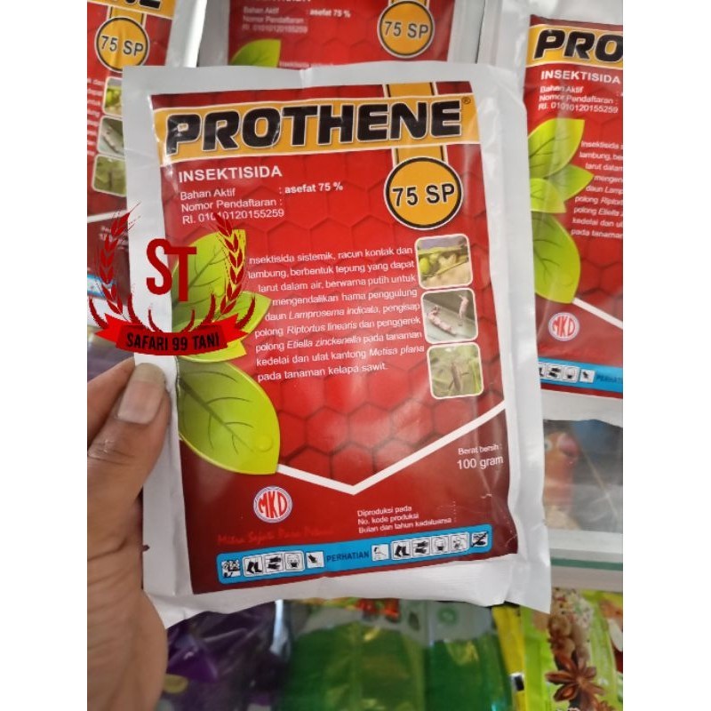 Jual insektisida PROTHENE 75 sp. berat 100gram pengendali hama | Shopee ...