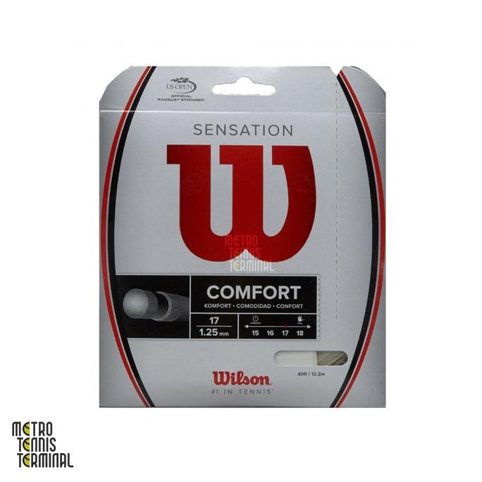 Jual Wilson Sensation 17 1.25 Tennis String ( Senar Raket Tenis 17g ...
