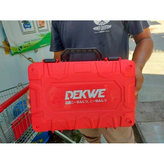 Jual Tool Box Dekwe Perkakas Power Tool Cordless Koper Kotak Alat Mesin ...