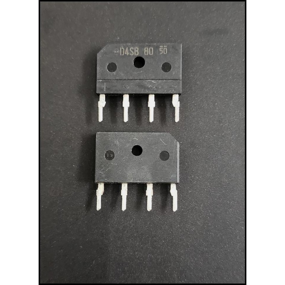 Jual HOT DEAL DIODE D4SB 80 6.0 AMP 800V MOLDING SINGLE-PHASE BRIDGE ...