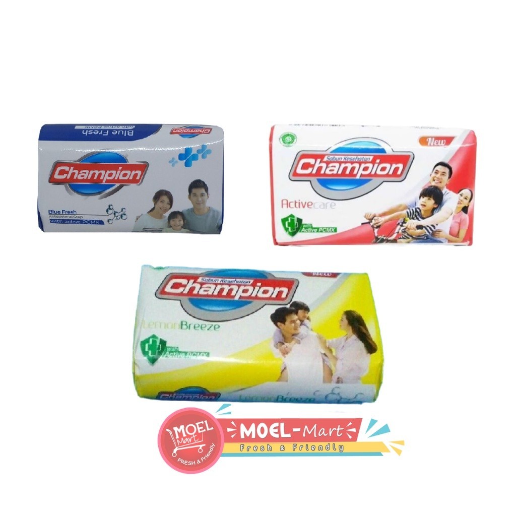 Jual Champion Soap 3 Pcs x 60 Gr | Shopee Indonesia