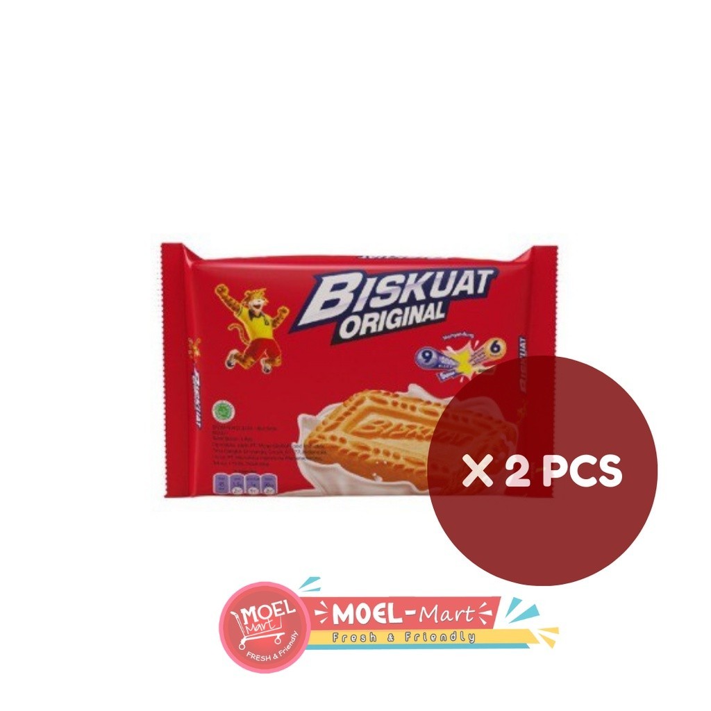 Jual BISKUAT Original Energi Susu 2pcs x 140gr | Shopee Indonesia