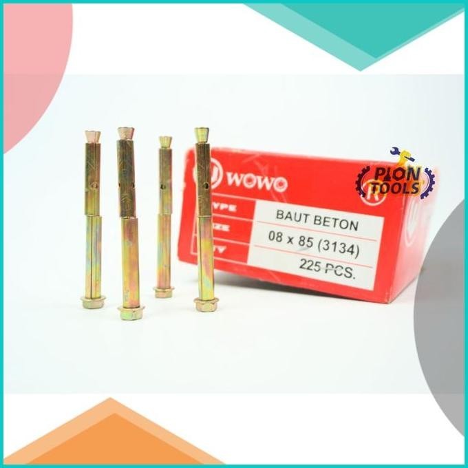 Jual Wowo Dynabolt 8 x 85 - Baut Dynabolt - Baut Tanam Tembok - Baut ...