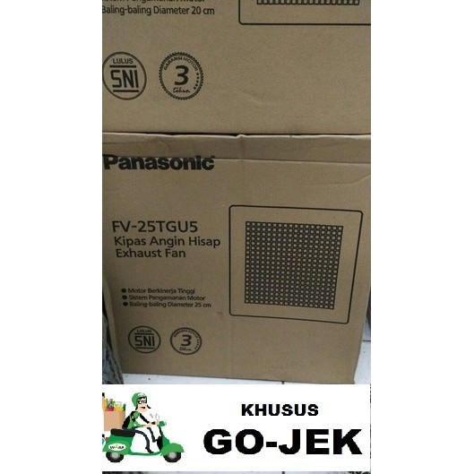 Jual EXHAUST FAN PANASONIC FV-25TGU5 (10")/PANASONIC 25 TGU/25TGU ...