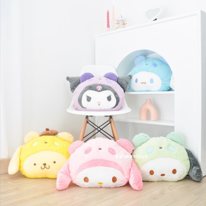 Jual Bantal Selimut ( Balmut ) Kawaii Costume Sanrio Cinnamoroll Kuromi ...