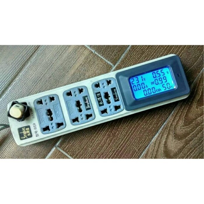Jual Watt meter AC Meter Energy Meter LCD 100A | Shopee Indonesia