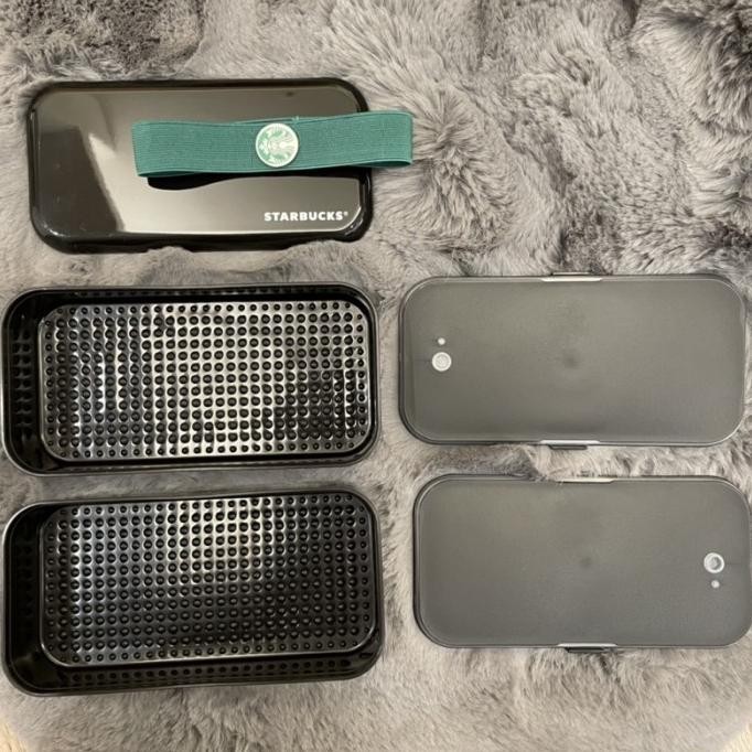 Jual Kotak Tempat Makan Starbucks Lunch Box Bento Box | Shopee Indonesia