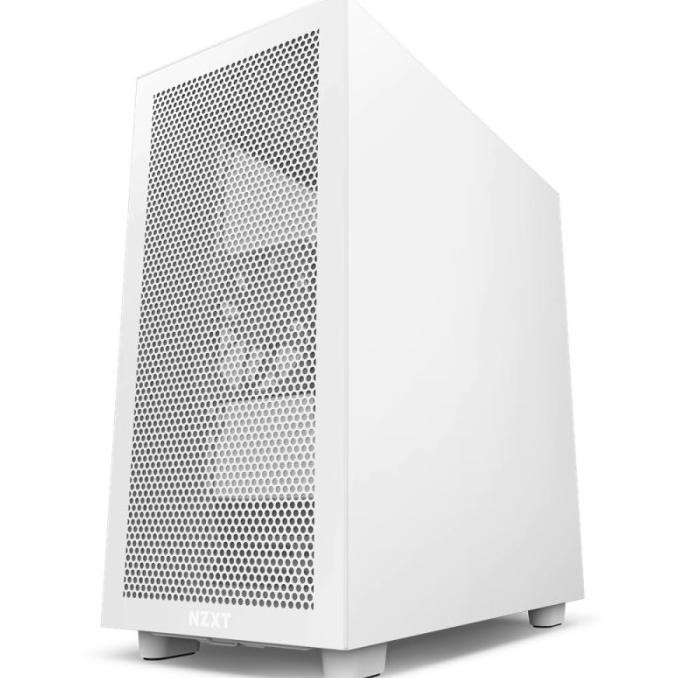Jual NZXT H7 FLOW MATTE WHITE Mid Tower PC Case Casing Gaming Chassis ...