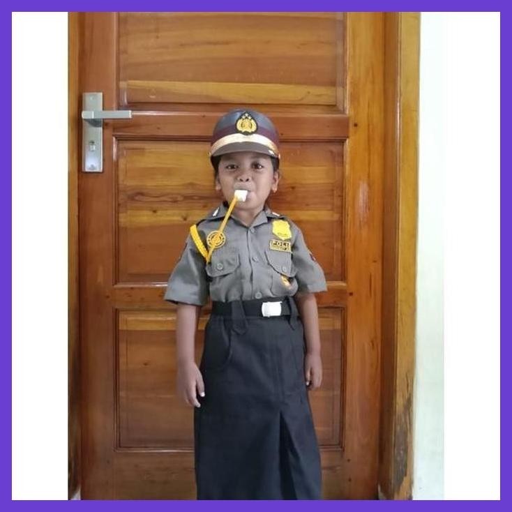 Jual New Baju Seragam Polisi Anak/ Pocil/ Baju Polisi Anak Kecil ...