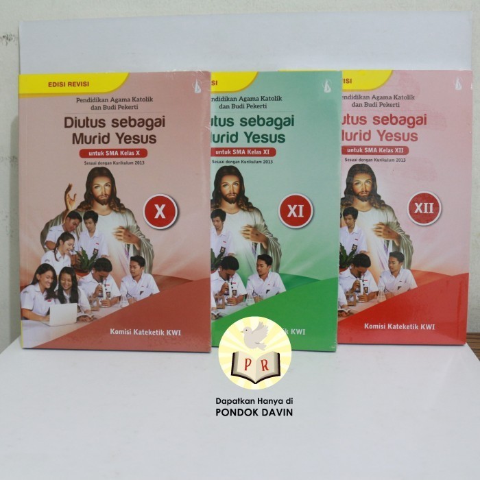 Jual Boom Diskon Paket Buku Diutus Sebagai Murid Yesus Kelas X Xi Xii ...