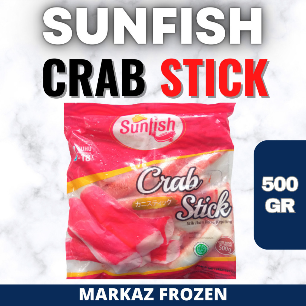 Jual SUNFISH CRAB STICK 500GR (24/Q) | Shopee Indonesia