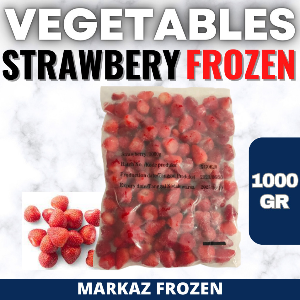 Jual STRAWBERRY FROZEN 1KG | Shopee Indonesia