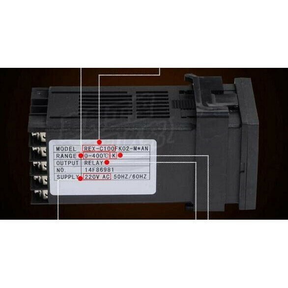 Jual Rkc Rex C-100 Multi Sensor Pt100 Digital Pid Temperature Controller | Shopee Indonesia