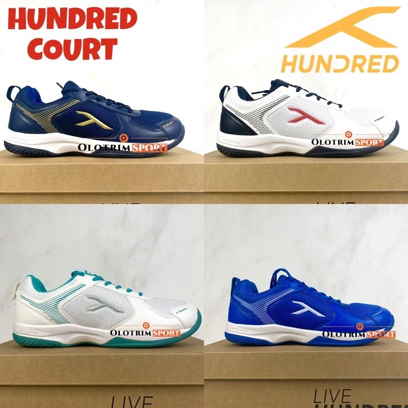 Jual Sepatu Badminton HUNDRED COURT Original | Shopee Indonesia