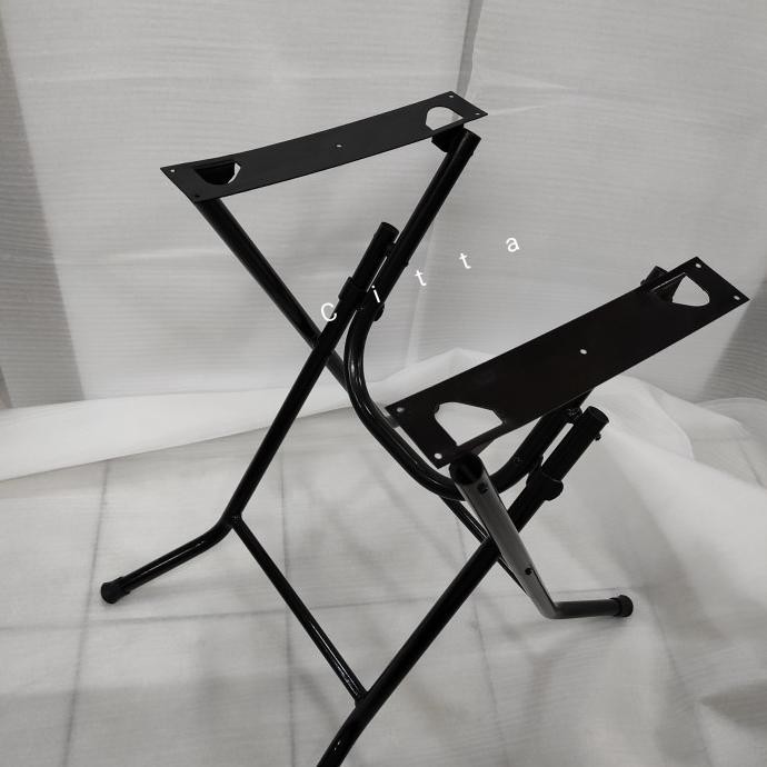 Jual KAKI MEJA LIPAT BESI SILANG CM | Shopee Indonesia