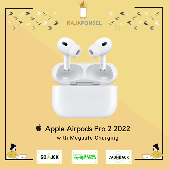 Jual Apple Airpods Pro 2 2Nd Gen With Megsafe Garansi Resmi Apple | Shopee Indonesia