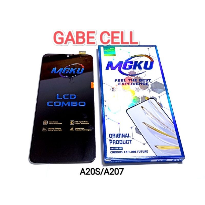 Jual LCD SAMSUNG A20S/A207/A207F FULLSET TOUCHSCREEN INCELL/MGKU/SUPER ...