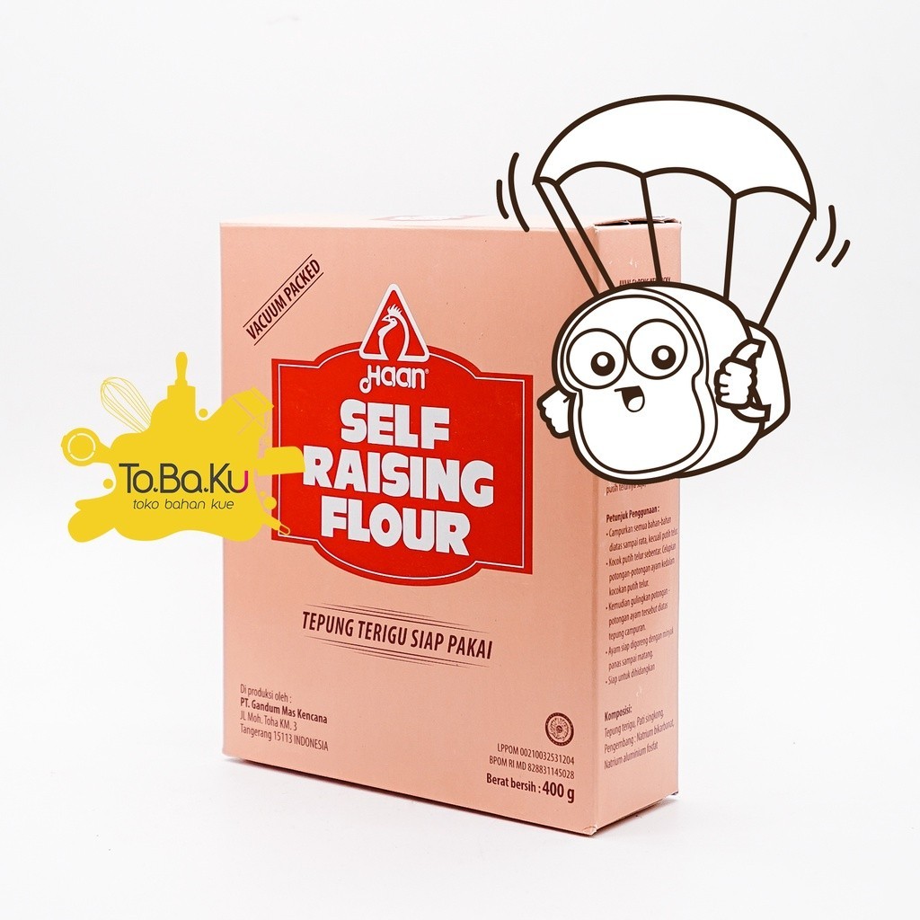 Jual Haan Self Raising Flour 400gr | Shopee Indonesia