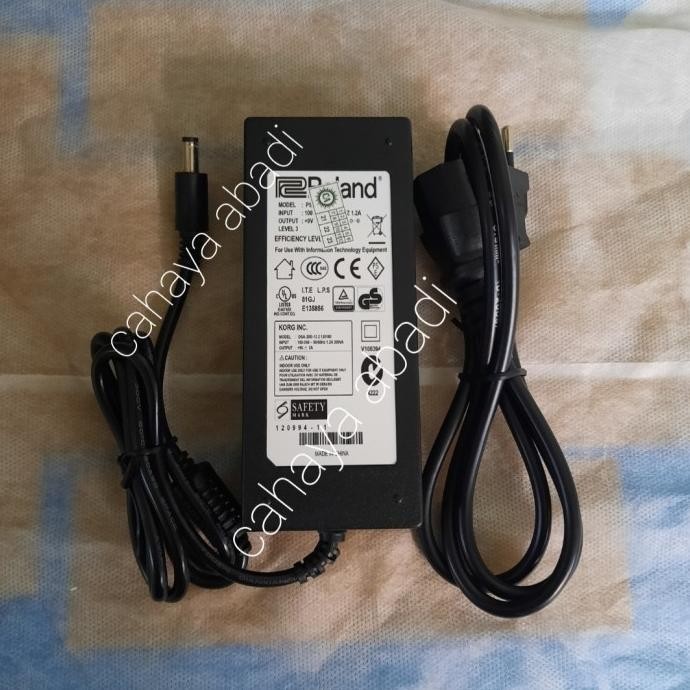 Jual Baru Adaptor Keyboard Roland E-09/Roland E09 Ori Pabrik ...