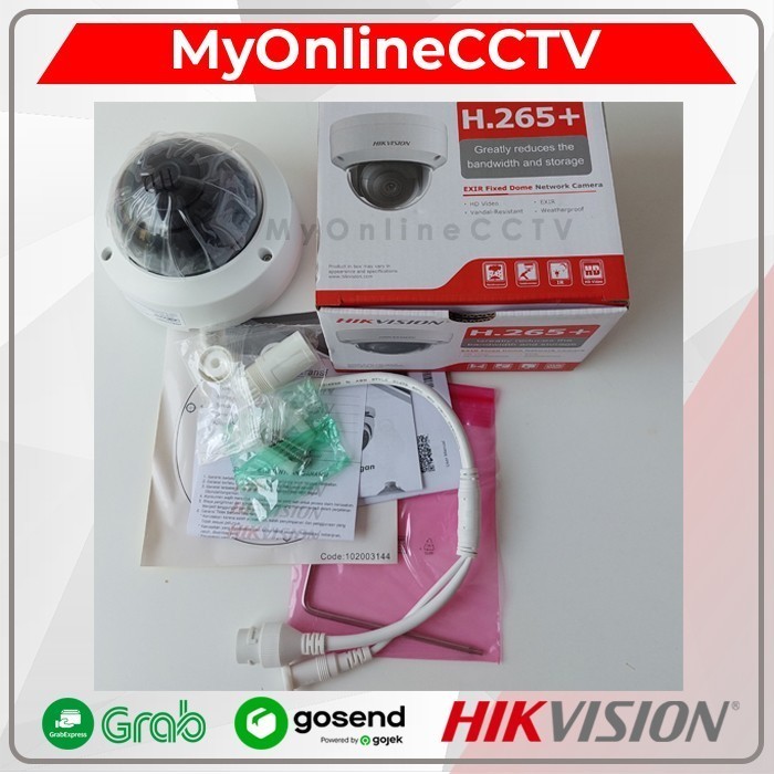 Jual Ds-2Cd1143G2-Liuf Hikvision Audio Ip Camera Poe Cctv 4Mp Dual ...