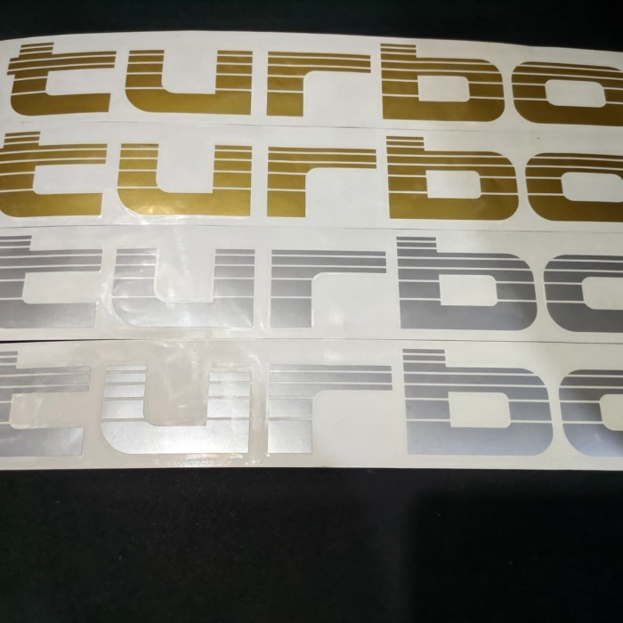 Jual Stiker/Sticker/Tempelan Turbo Land Cruiser Vx80/Hdj80/Hdj81 ...
