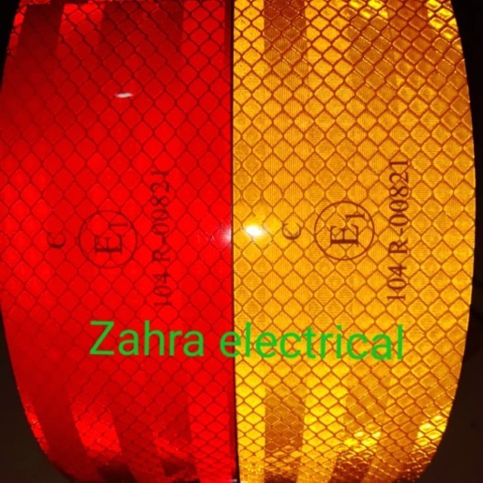 Jual Stiker Rambu Nyala Pemantul Cahaya Uji Kir Mobil Box 2"X10 Mtr ...