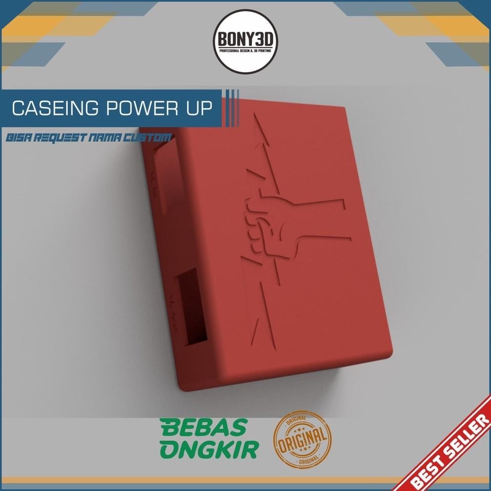 Jual Barangmurahco Custome! Case Power Up + Lubang 7Segment/ Kesing ...