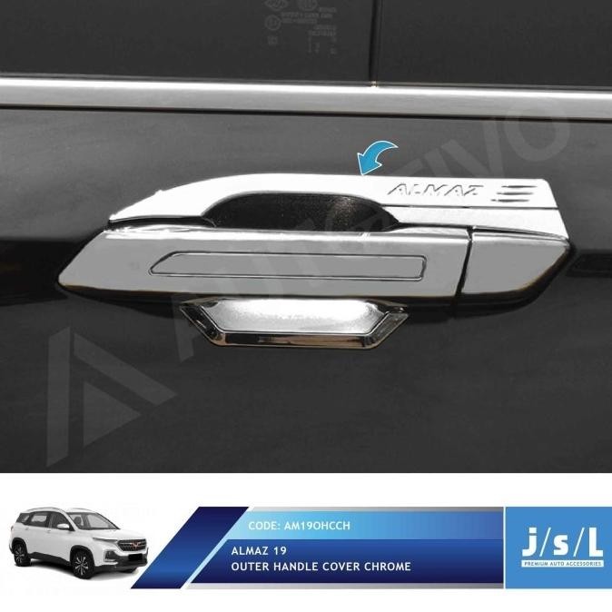 Jual Update neet JSL Mangkok Pintu Wuling Almaz 2019 Outer Handle Chrome Segera Beli | Shopee ...