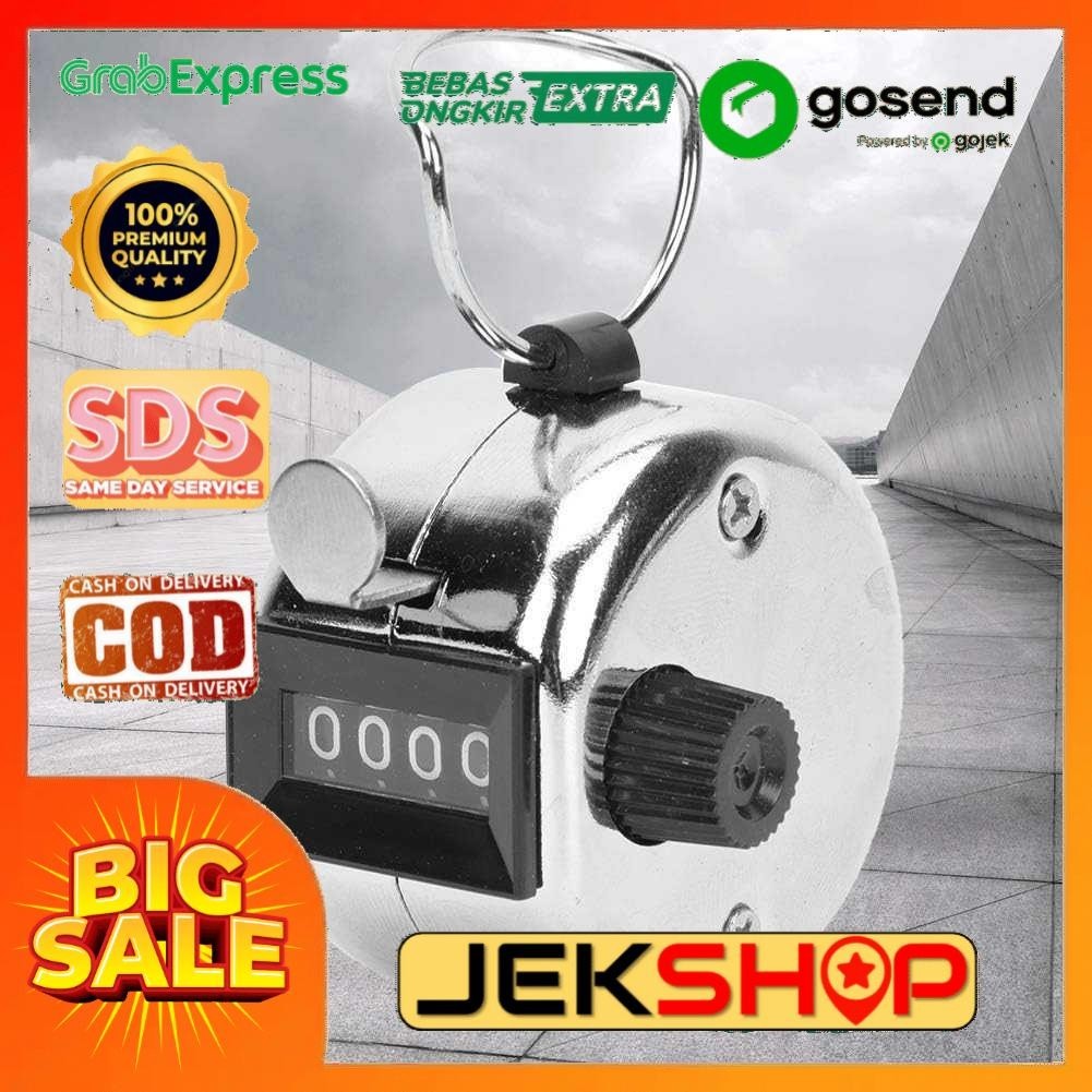 Jual Alat Penghitung Manual Hand Tally Counter 4 Digit - TD99 | Shopee Indonesia