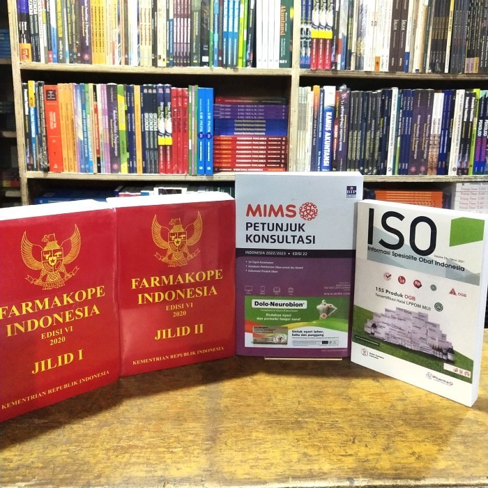 Jual Buku Paket Farmasi Farmakope Indonesia Edisi Vi 6Tahun 2020 Mims Iso | Shopee Indonesia