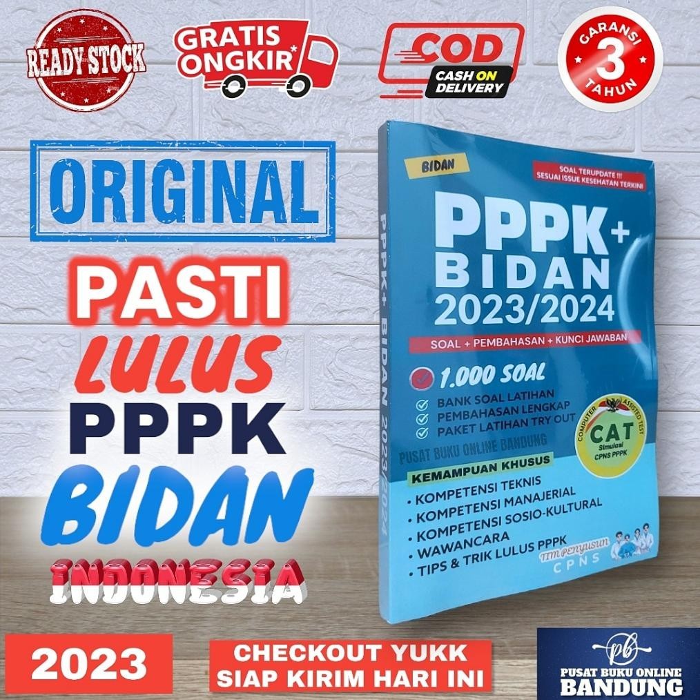 Jual ed-76 BUKU PPPK BIDAN 2024/2025 PPPK BIDAN 2024 CPNS KEBIDANAN 2024 Murah | Shopee Indonesia