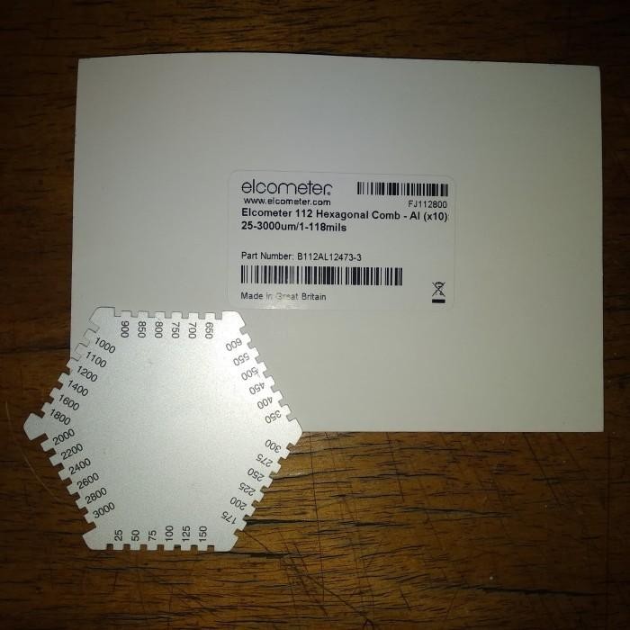 Jual Elcometer 112 Wet Film Thickness Aluminium | Shopee Indonesia