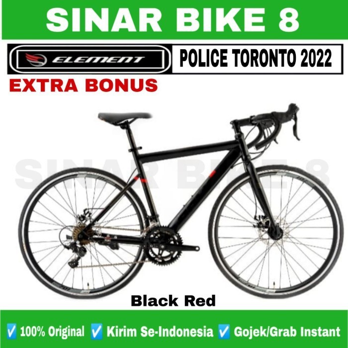Jual Sepeda Balap Roadbike ELEMENT POLICE TORONTO New 2022 | Shopee ...