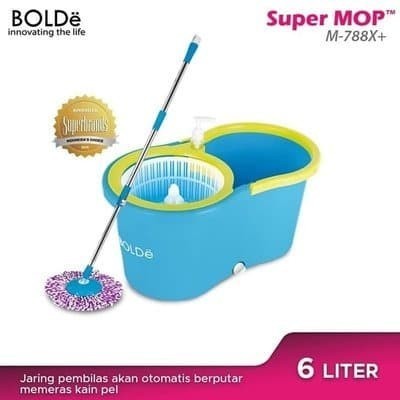 Jual Alat Pel Super Mop Bolde M 788X Plus - Botol Dispenser - Drainase ...