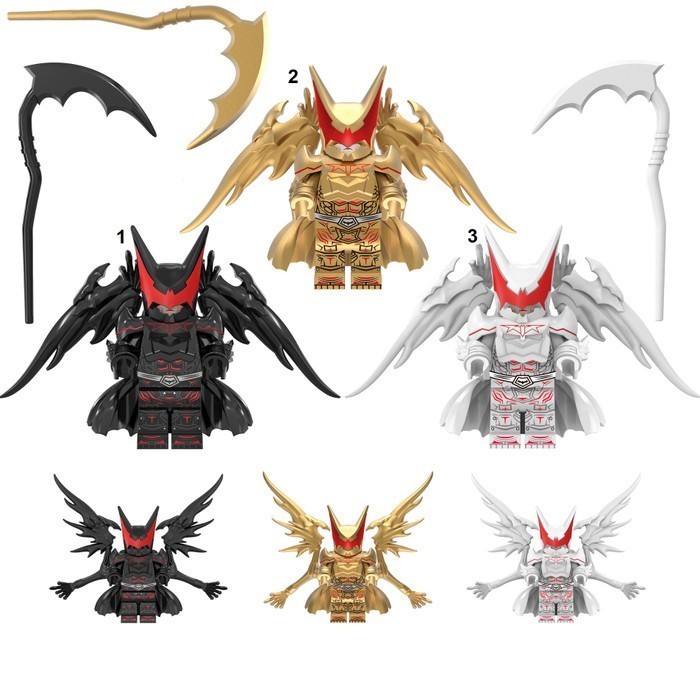 Jual DC Batman Hellbat Final Hell Bat Suit Element X Armor Minifigure ...