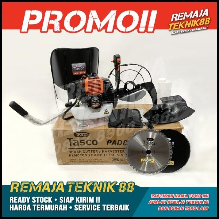 Jual Mesin Pemotong Padi / Tasco Cg 430 / Paddy Reaper Alat Potong Padi ...