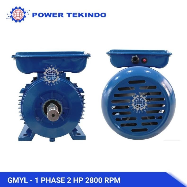 Jual CODE123 - Famoze Pro Dinamo 2 HP 2800 RPM 1 Phase 1.5 KW Electric Motor GMYL 2 PK Dinamo ...