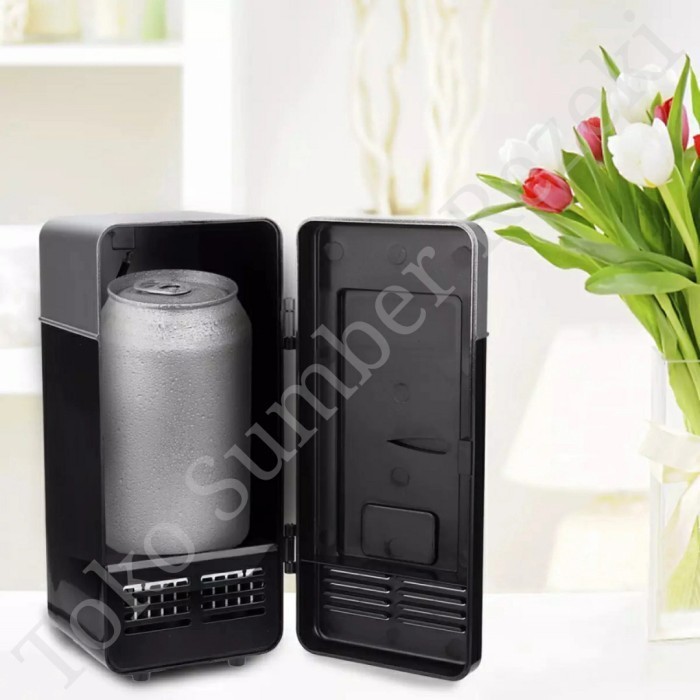 Jual KULKAS MINI PORTABLE MOBIL USB PENDINGIN MINUMAN MOTOR ...