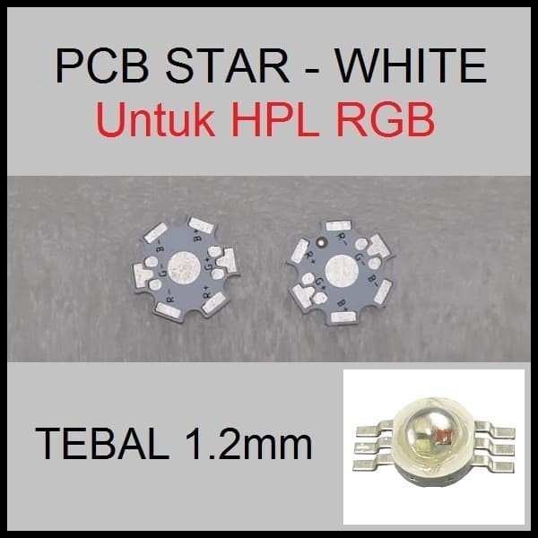 Jual Heatsink Star Pcb HPL RGB Alumunium 20mm | Shopee Indonesia