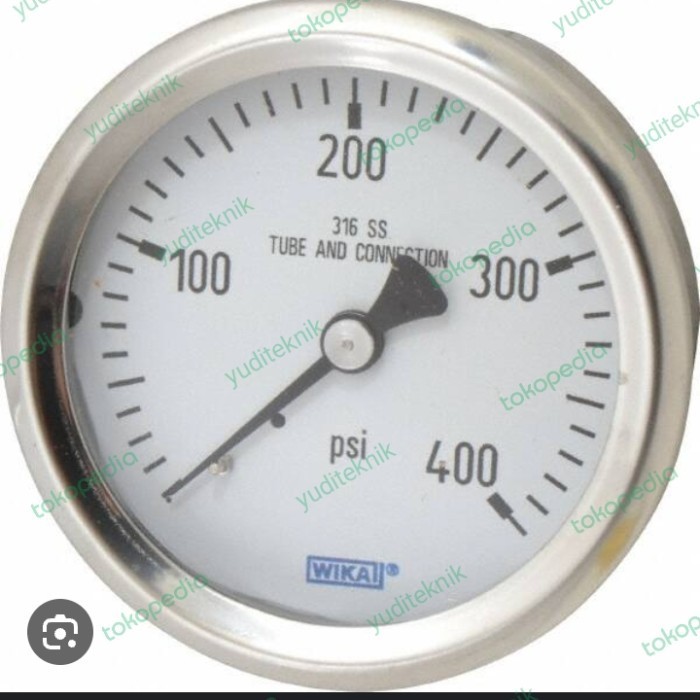 Jual Jual! Pressure Gauge Wika 0-400 Psi 21/2" Drat 1/4" Model Payung Full Ss | Shopee Indonesia