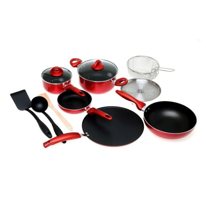 Jual Supra Cookware Set Premium Panci Set Supra 12 Pcs | Shopee Indonesia