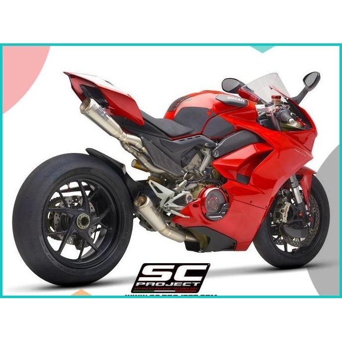 Jual KNALPOT SC PROJECT FULL TITANIUM S1-GP TITANIUM DUCATI PANIGALE V4 ...