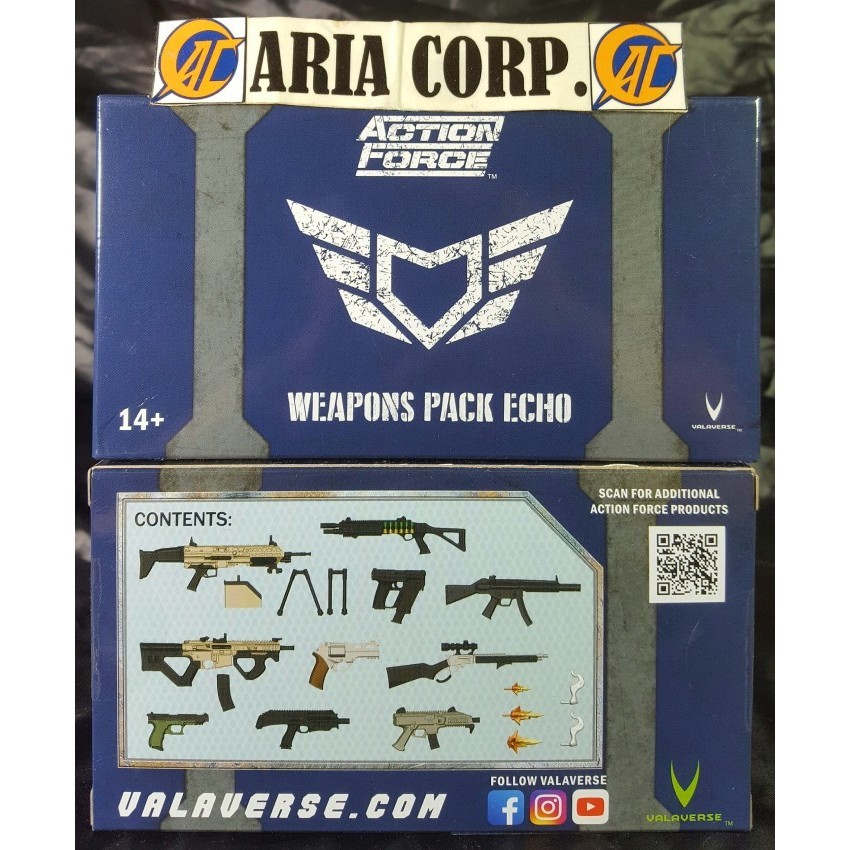 Jual 1/12 Valaverse Action Force Figure Weapons Pack Echo Kitbash Weapon | Shopee Indonesia