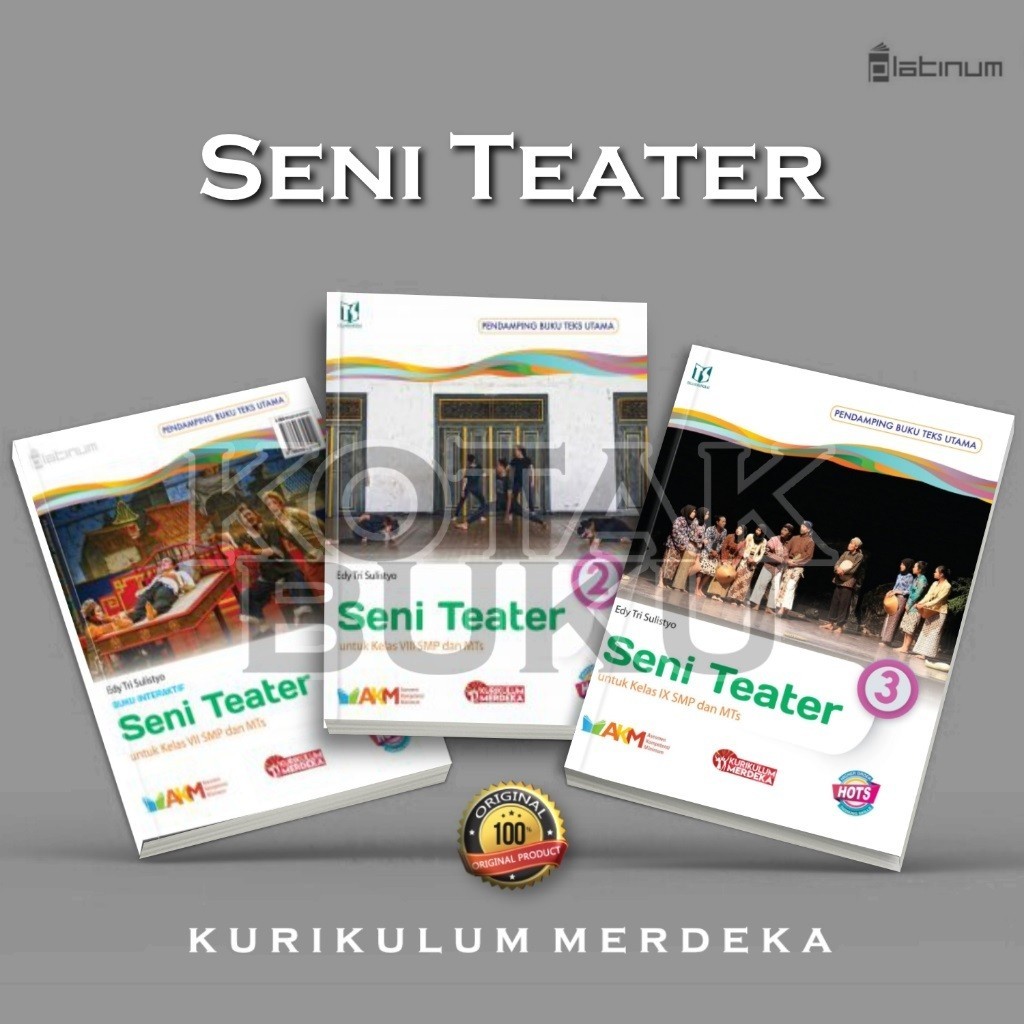 Jual Buku Seni Teater Kelas 7 8 9 SMP / Seni Teater SMP / Kurikulum Merdeka / Platinum | Shopee ...