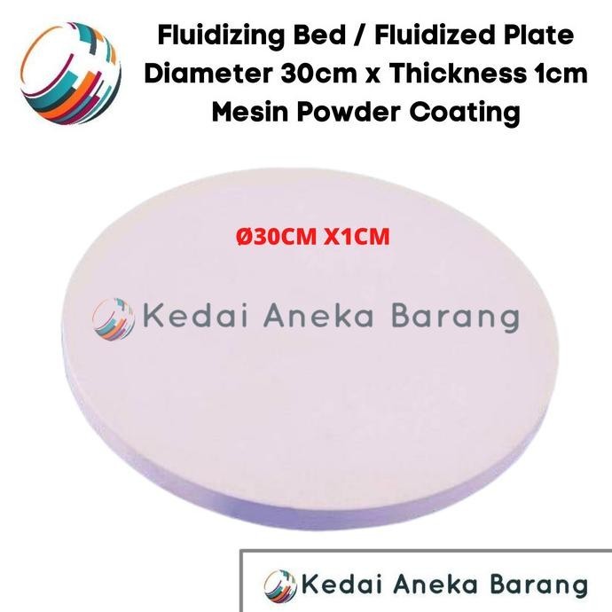 Jual Fluidizing Bed Fluidized Plate Hopper Tank Powder Coating 30CM x ...