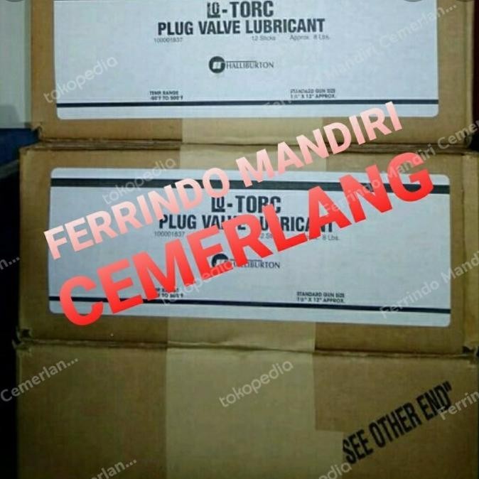 Jual Lo Torc Lotorc Plug Valve Lubricant Stick Grease Halliburton 12 ...